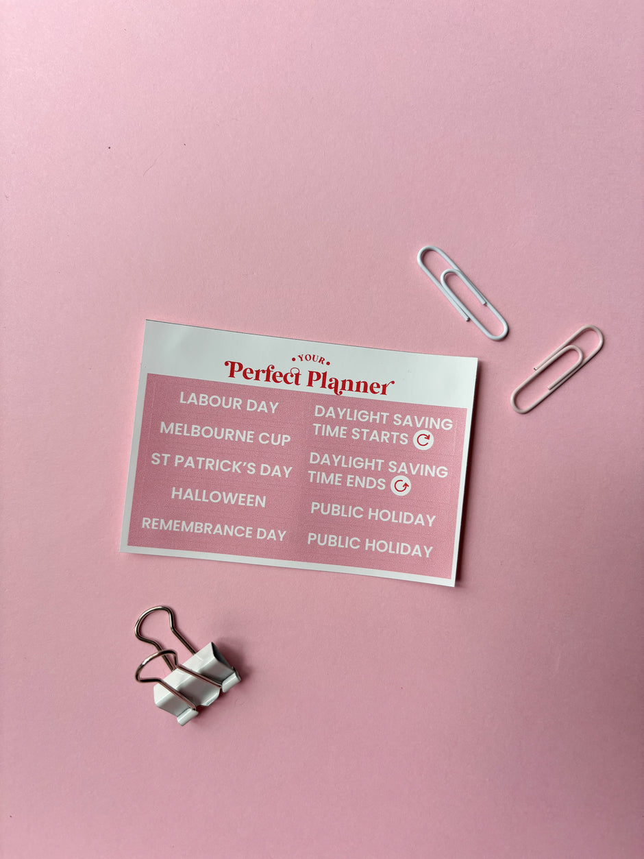 Your Perfect Planner