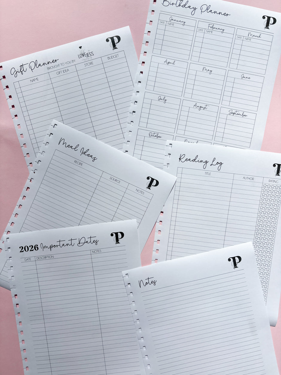 Accessories – Your Perfect Planner
