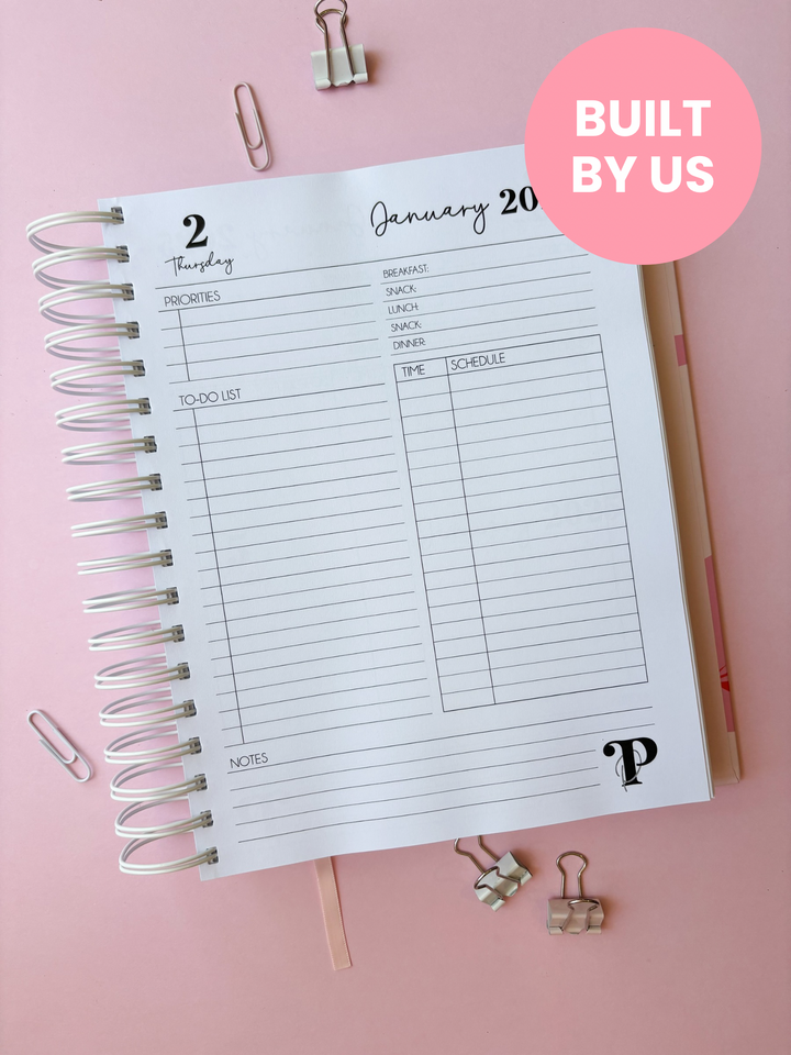 Built By Us – Your Perfect Planner